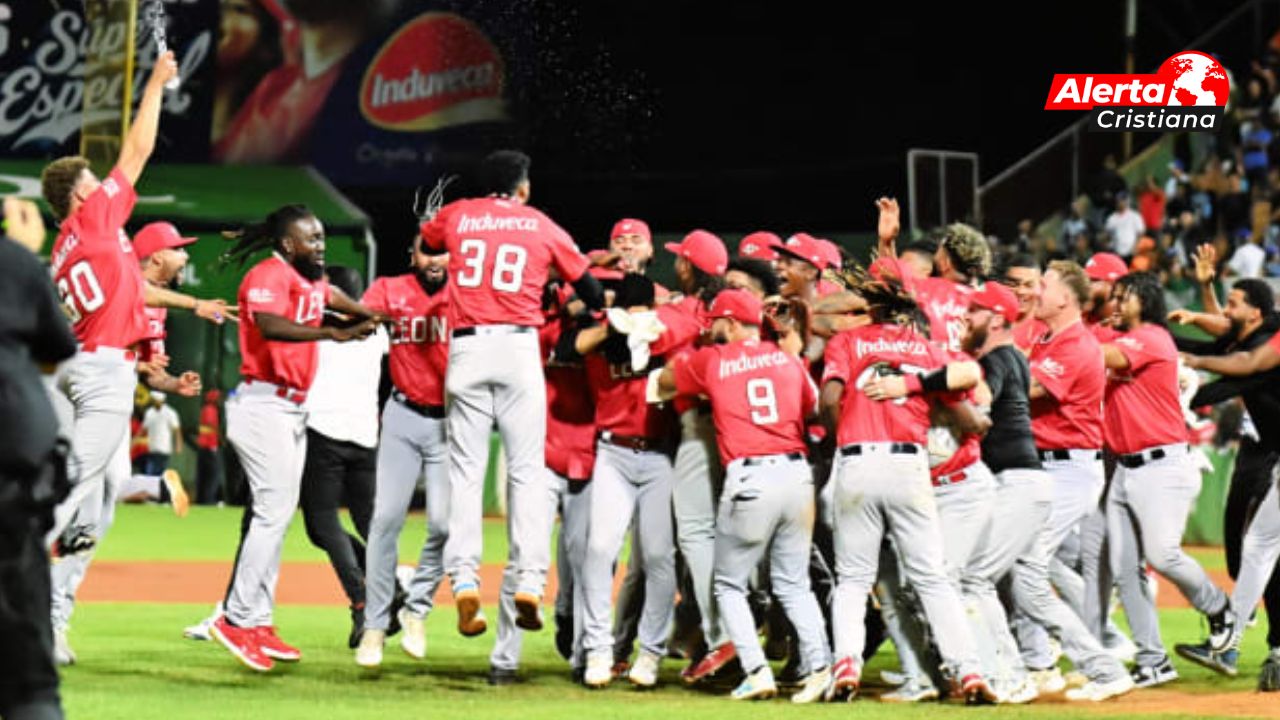 Leones del Escogido agradecen a Dios por su triunfo en torneo invernal ...